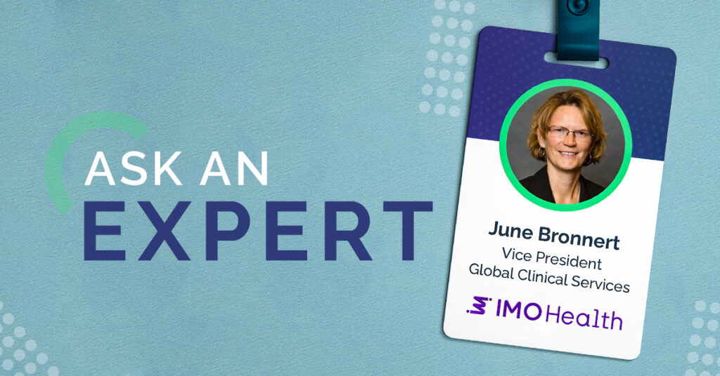 June Bronnert on the crucial role of coding in healthcare | IMO Health