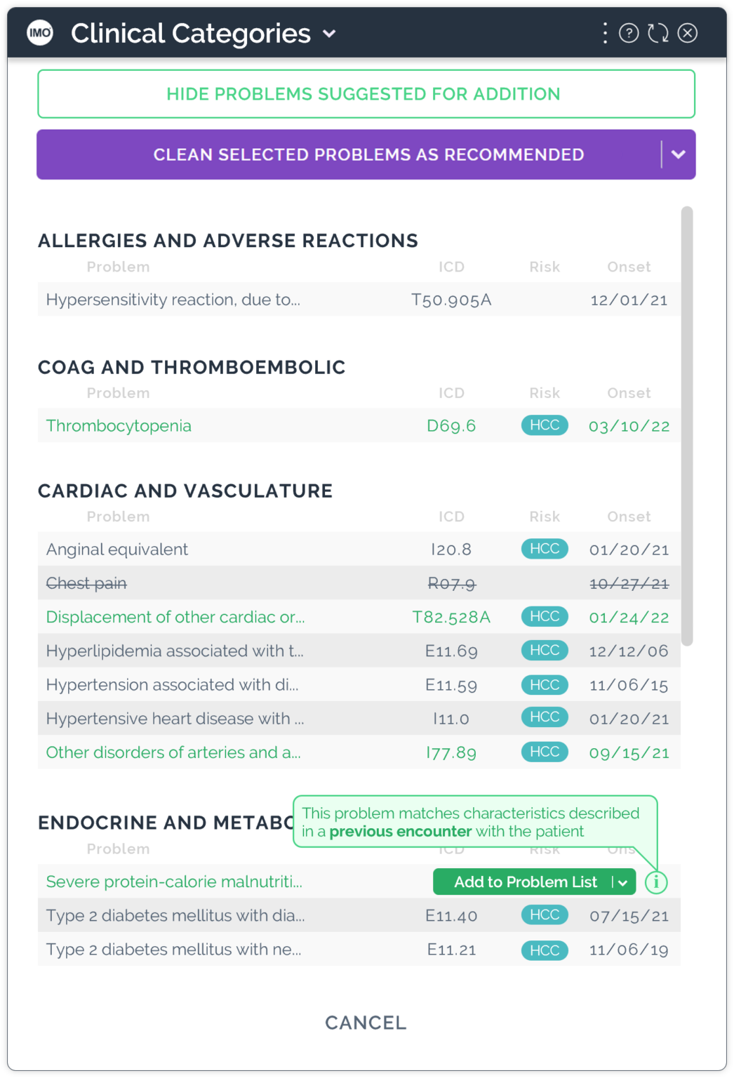 IMO Discovery for Problems