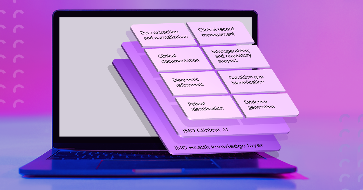 How the IMO Health Platform structures clinical data across healthcare ...